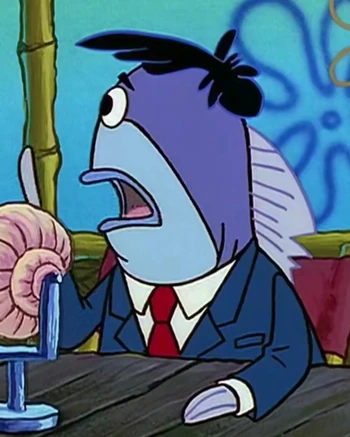 Announcer fish | SpongeBob New Fanon Wiki | Fandom