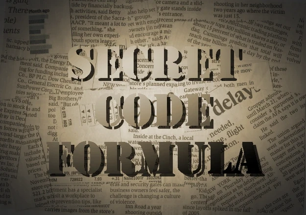 Secret Code Formula | SpongeBob New Fanon Wiki | Fandom