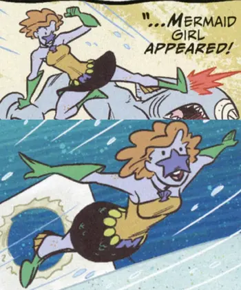 Mermaid Girl (Super Sponge) | SpongeBob New Fanon Wiki | Fandom