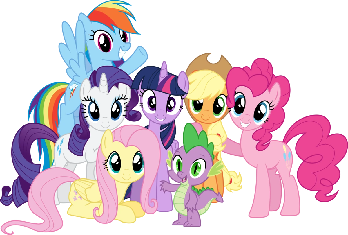 Mane Six | SpongeBob New Fanon Wiki | Fandom