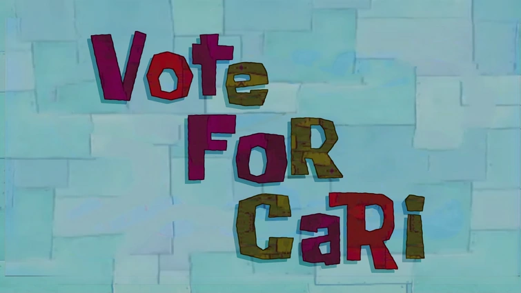 Vote for Cari | SpongeBob New Fanon Wiki | Fandom