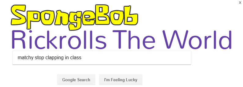 SpongeBob Rickrolls the World | SpongeBob New Fanon Wiki | Fandom