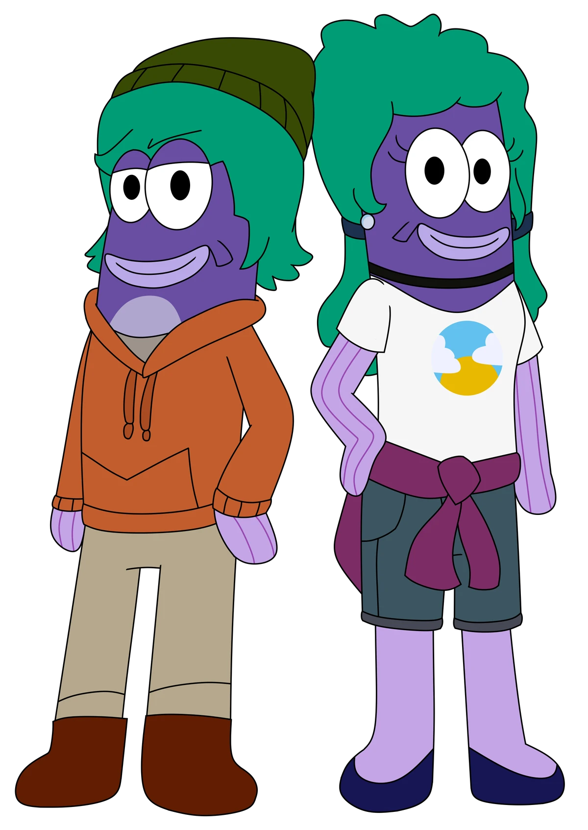 Poppy and Pierre Gibbons | SpongeBob New Fanon Wiki | Fandom