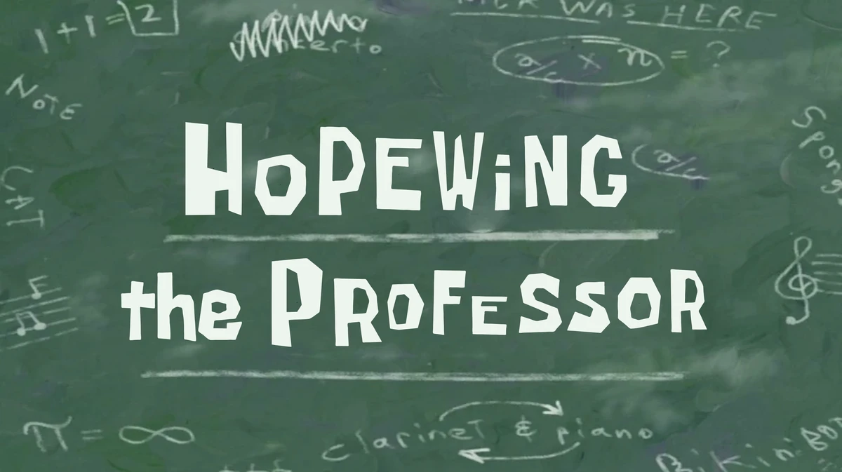 Hopewing the Professor | SpongeBob New Fanon Wiki | Fandom