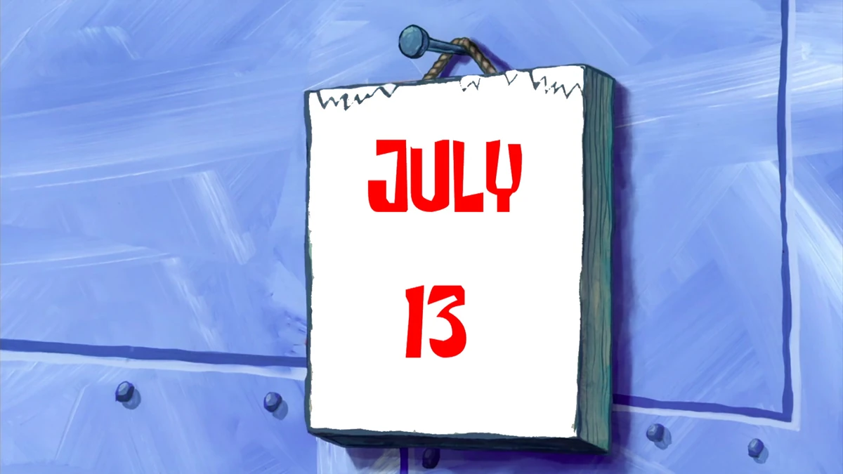 July 13th | SpongeBob New Fanon Wiki | Fandom