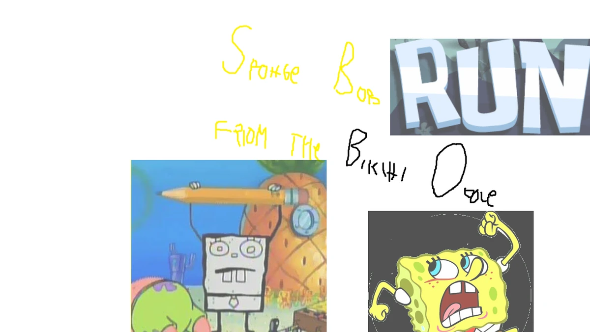 SpongeBob: Run from the Bikini Doodle | SpongeBob New Fanon Wiki | Fandom