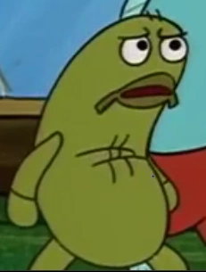 Bezimienna oliwkowa ryba | SpongeBob Wiki | Fandom