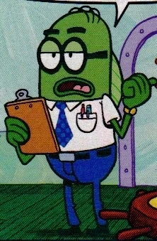 Pracownik sanepidu (Krabby Gary) | SpongeBob Wiki | Fandom