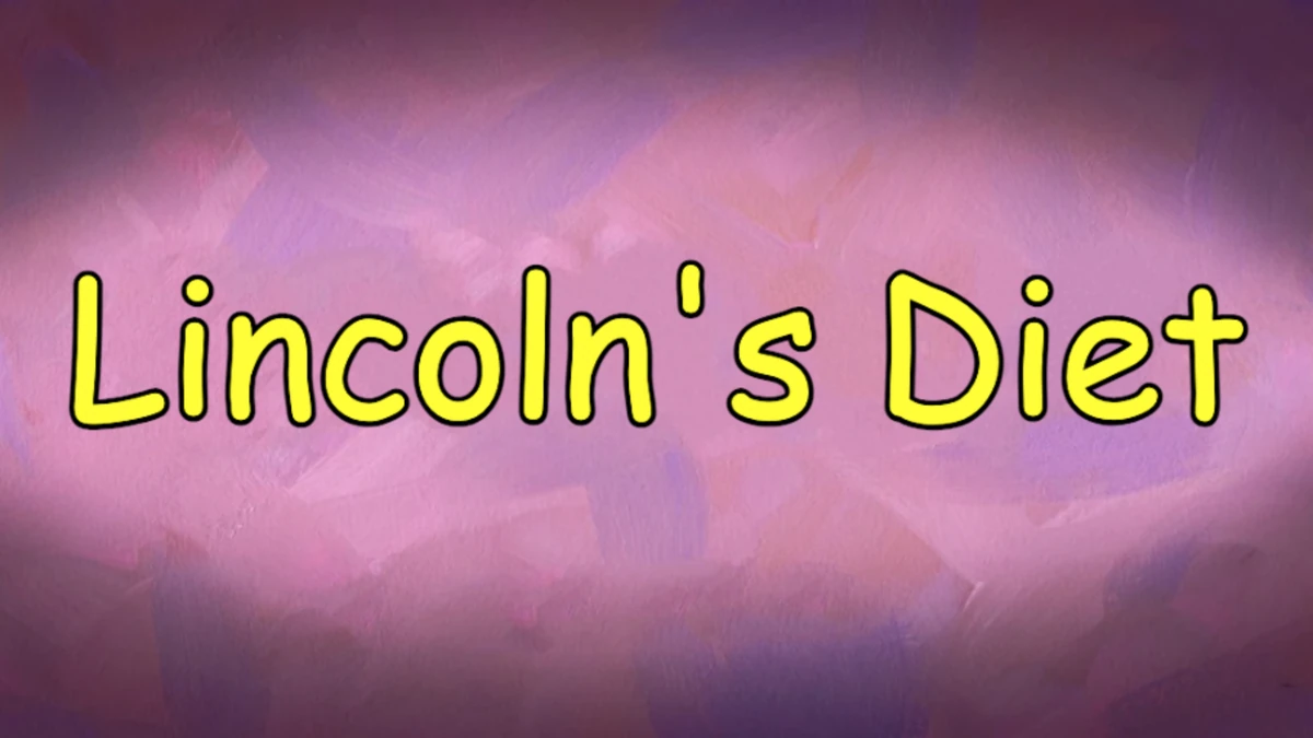 Lincoln's Diet | SpongeBob Fanon (My Version) Wiki | Fandom