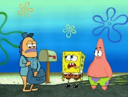 Spongebob Waiting For Mail