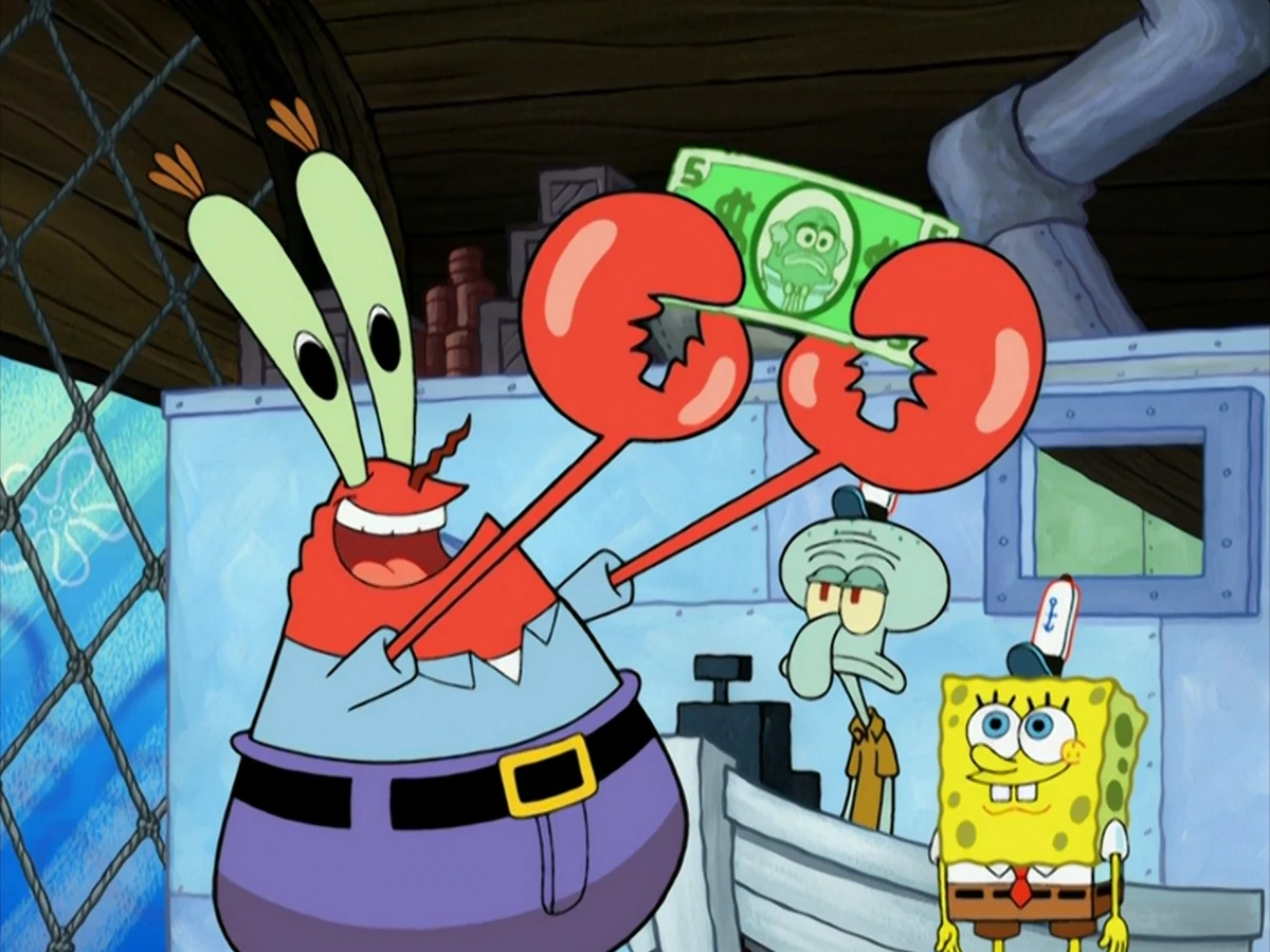 Mr Krabs And Spongebob Talking