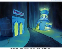 Rock Bottom Spongebob Bus Station