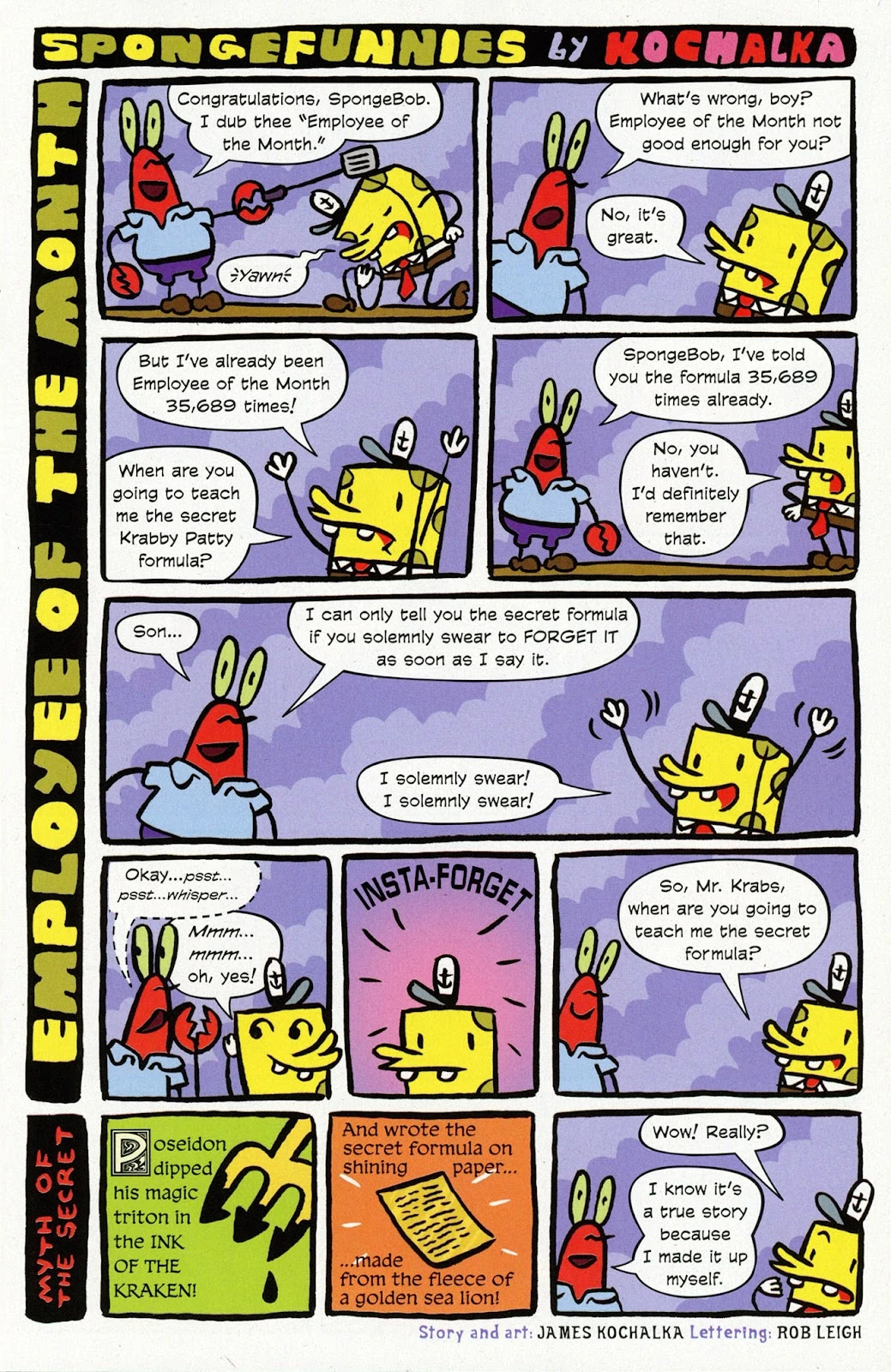 SpongeFunnies (SpongeBob Comics No. 62) | Encyclopedia SpongeBobia | Fandom