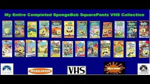 spongebob vhs collection