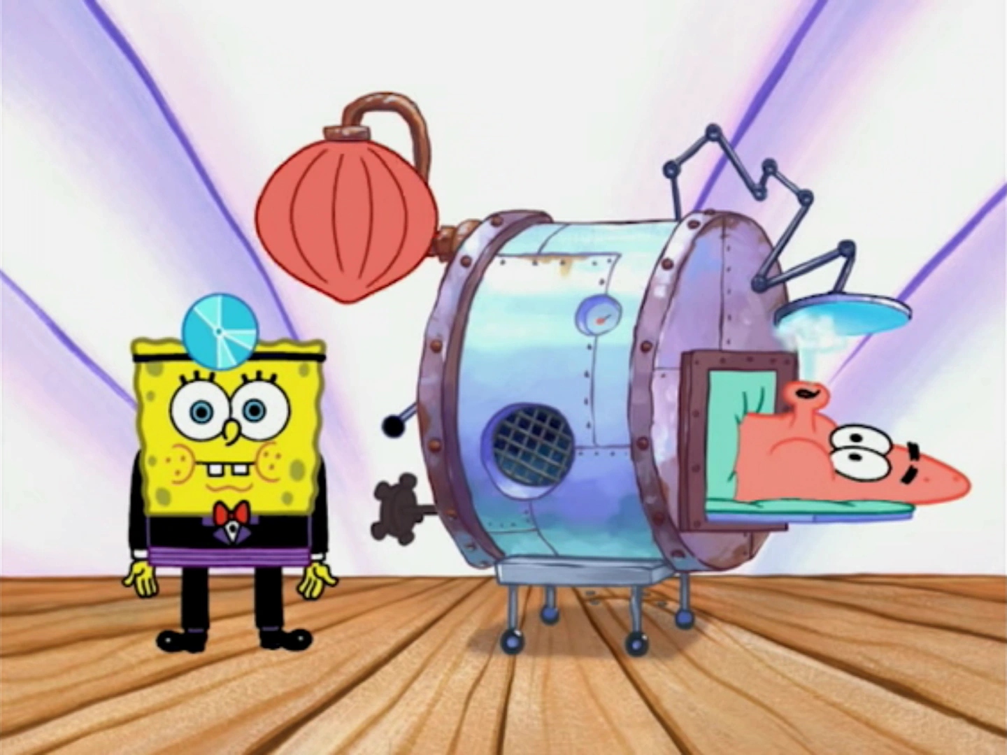 Iron Lung Spongebob Doctor