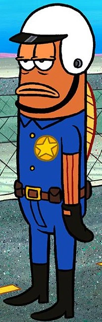 Spongebob Police Officer