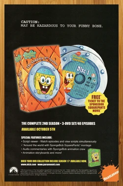 The Complete 2nd Season | Encyclopedia SpongeBobia | Fandom