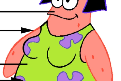 Patrick Star Sister Sam