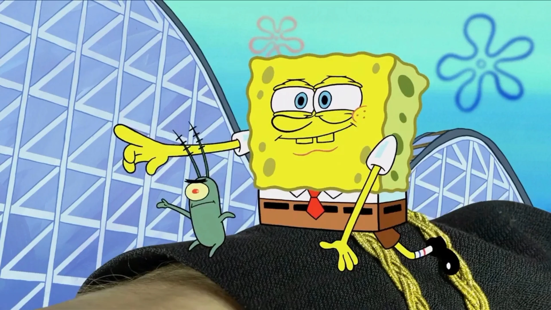 Spongebob Hebt Die Hand