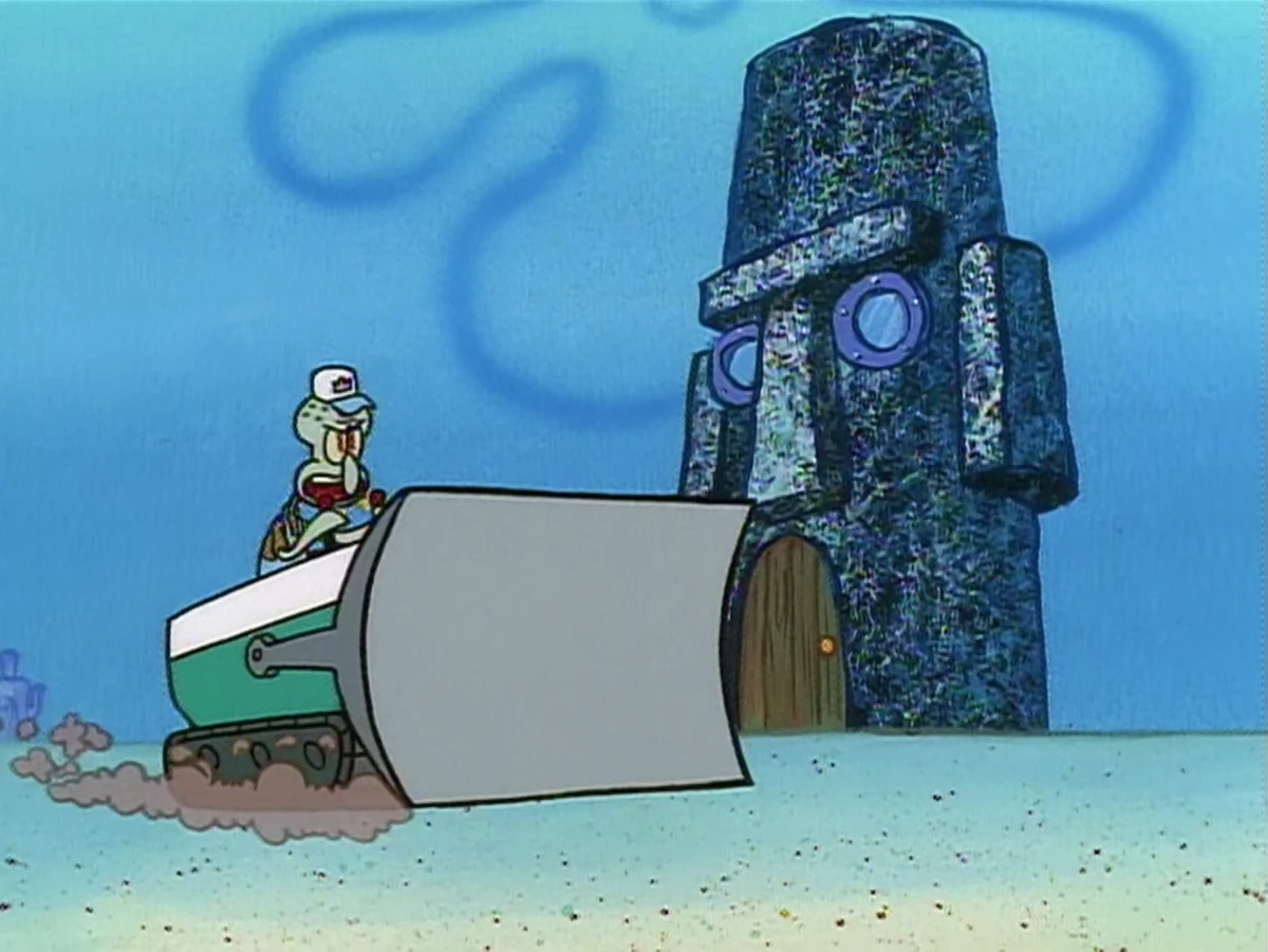 Squidward's bulldozer | Encyclopedia SpongeBobia | Fandom