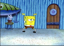 Spongebob Muscle Arms Deflate