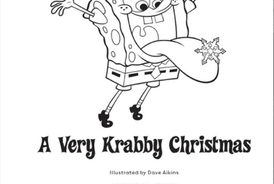 sponge bob christmas coloring pages