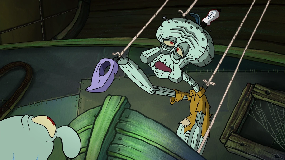 Puppet Squidward | Encyclopedia SpongeBobia | Fandom