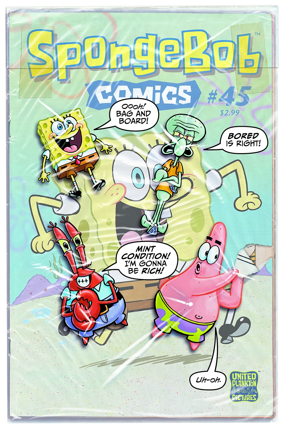 SpongeBob Comics No. 45 | Encyclopedia SpongeBobia | Fandom