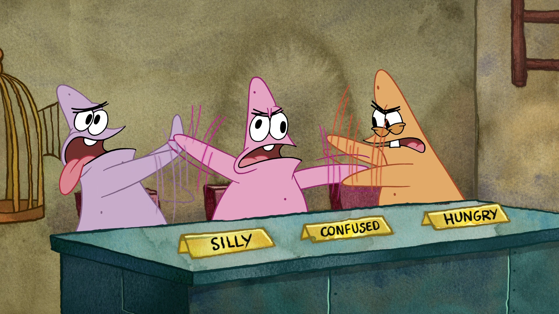Patrick Star Confused