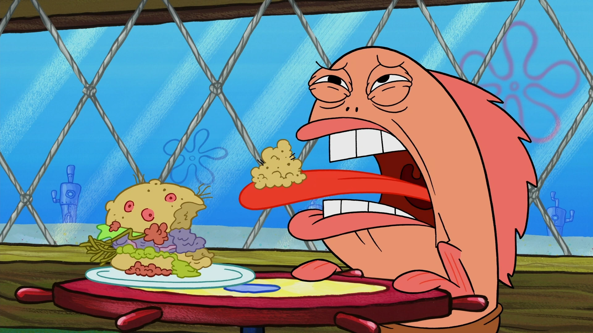 Spongebob Eating Healthy