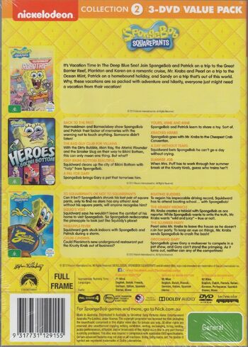 3 DVD Value Pack | Encyclopedia SpongeBobia | Fandom