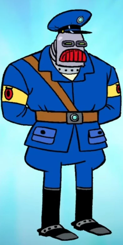 Robot police officer | Encyclopedia SpongeBobia | Fandom