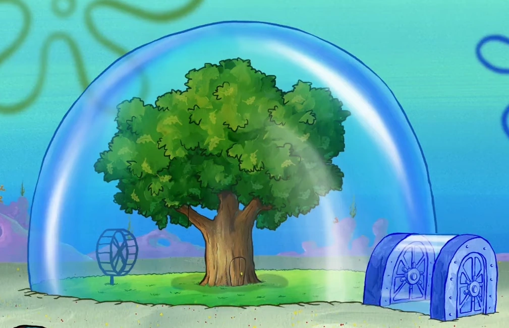 Sandy Cheeks' treedome | Encyclopedia SpongeBobia | Fandom