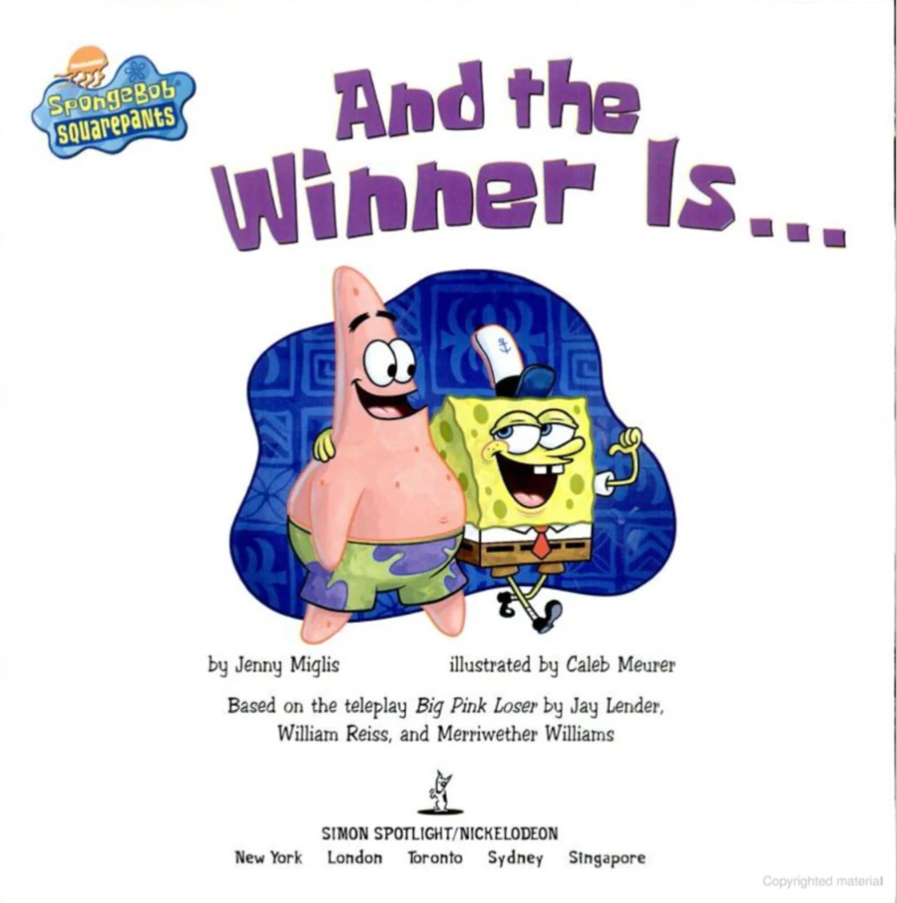 And the Winner Is.../gallery | Encyclopedia SpongeBobia | Fandom