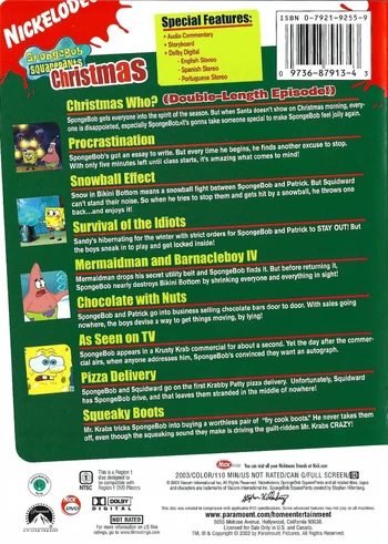 Christmas (DVD) | Encyclopedia SpongeBobia | Fandom