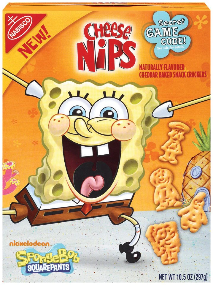 SpongeBob SquarePants Cheese Nips | Encyclopedia SpongeBobia | Fandom