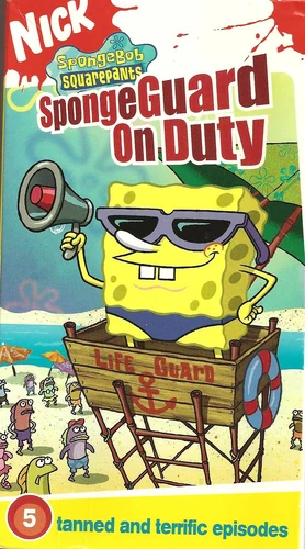 SpongeGuard on Duty (VHS) | Encyclopedia SpongeBobia | Fandom