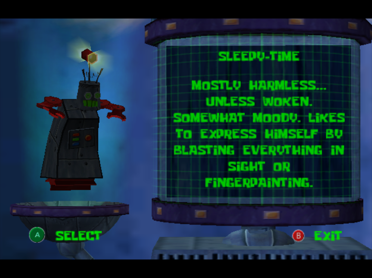 Spongebob Sleepy Time Robot