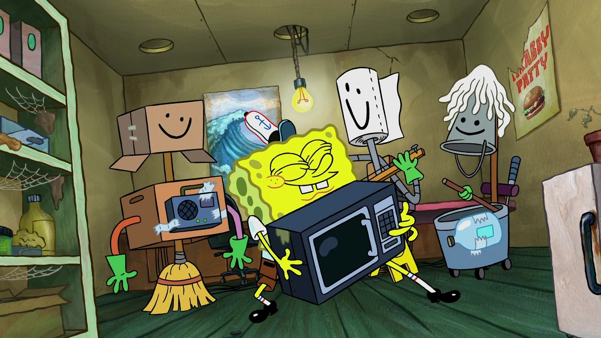 Scrubby and the Cleaning Crew | Encyclopedia SpongeBobia | Fandom