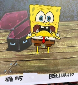 Spongebob Squidward The Unfriendly Ghost Coffin