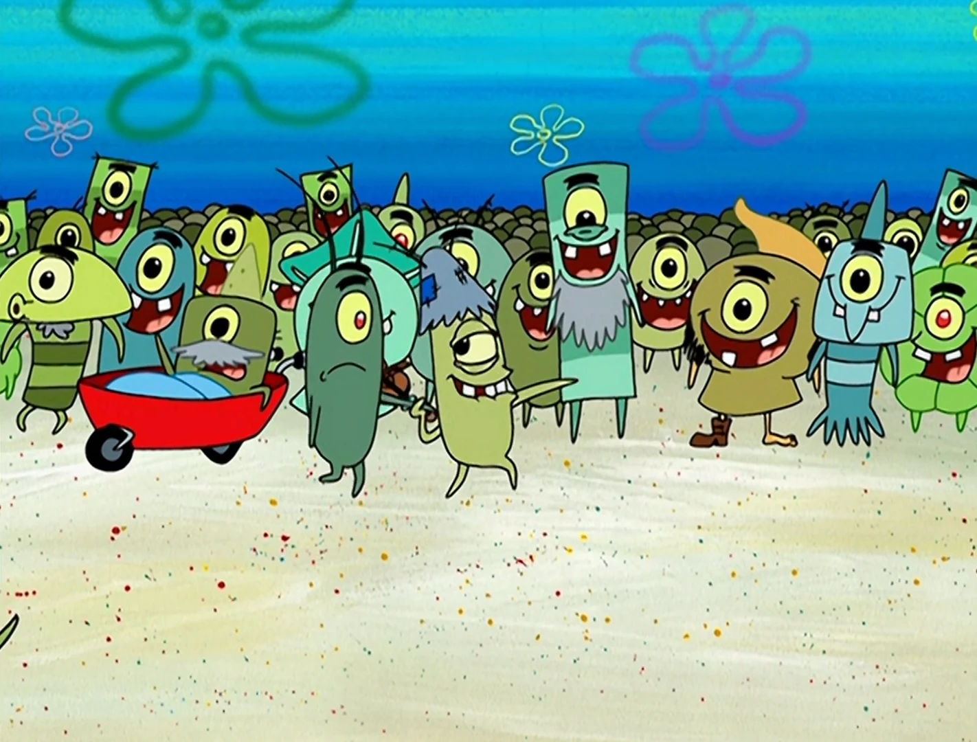 Spongebob Plankton Army