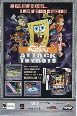 Nicktoons Attack Of The Toybots Wii