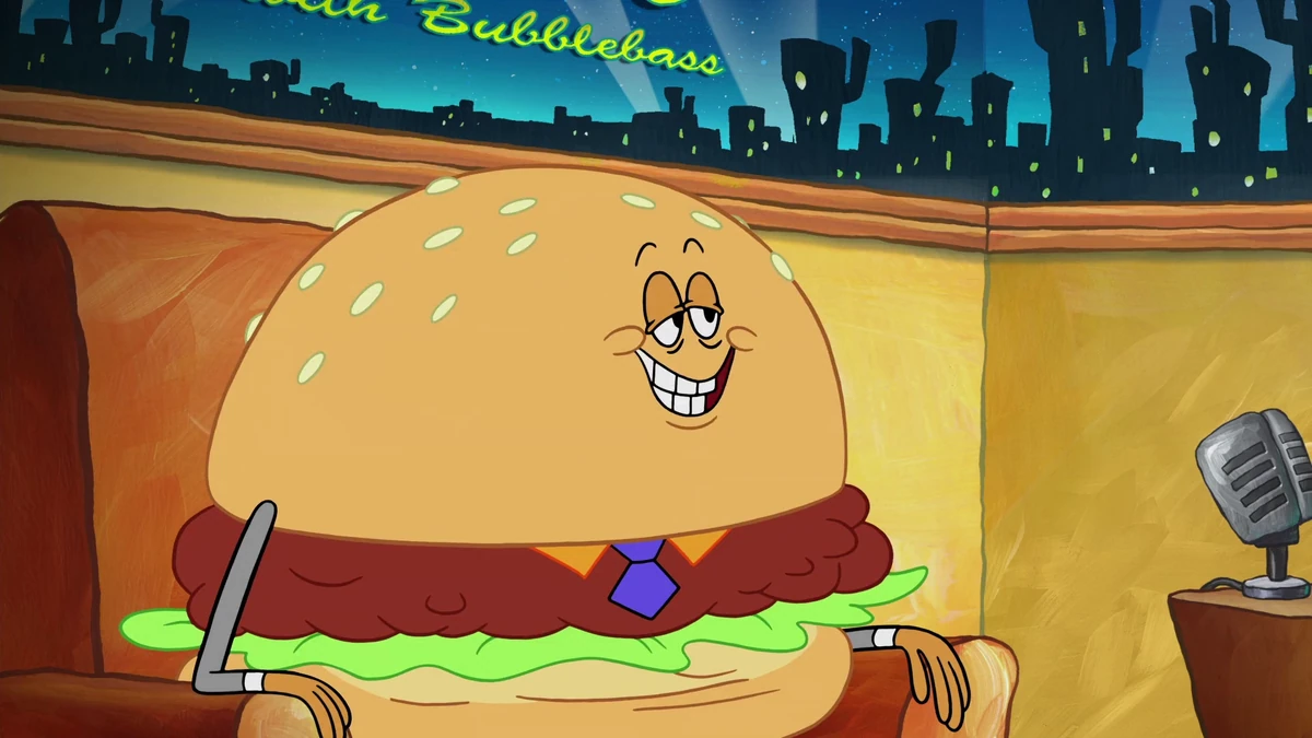 Krabby Patty (Moving Bubble Bass) | Encyclopedia SpongeBobia | Fandom