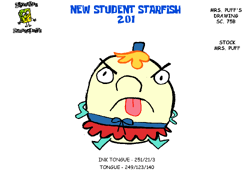 Spongebob New Student Starfish Clams