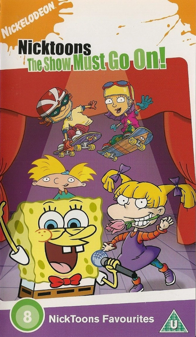 Nicktoons The Show Must Go On! (VHS) | Encyclopedia SpongeBobia | Fandom
