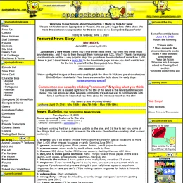 List of SpongeBob SquarePants fan sites | Encyclopedia SpongeBobia | Fandom