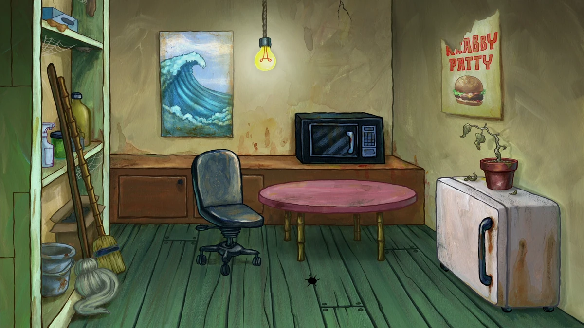 Employee break room | Encyclopedia SpongeBobia | Fandom