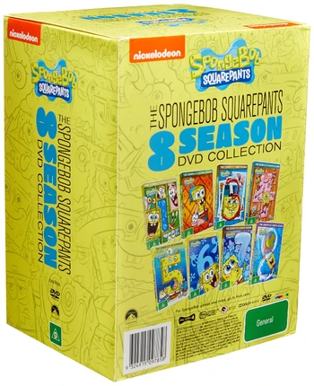 The SpongeBob SquarePants 8 Season DVD Collection | Encyclopedia ...