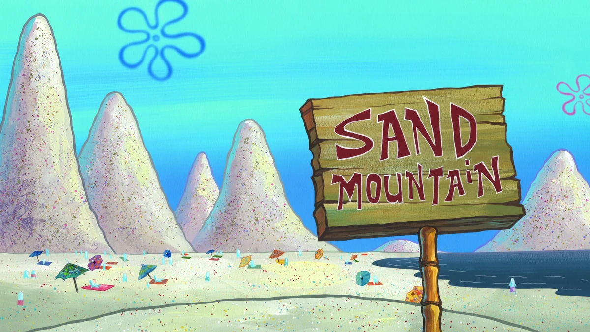 Inside Spongebob Sand