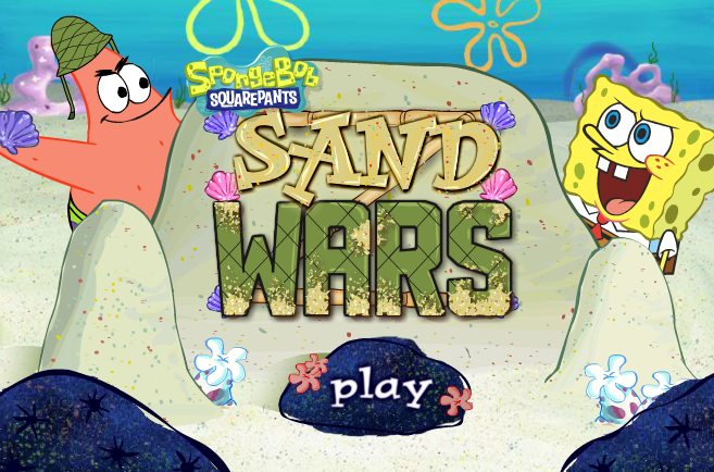 Spongebob Vs Patrick Sand Wars